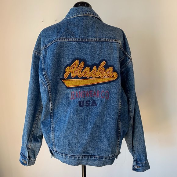 Alaska Jeanswear Co. | Jackets & Coats | Vintage Alaska Jean Jacket ...